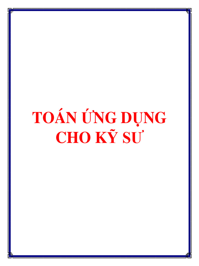 Toán NG D NG K Sư | PDF