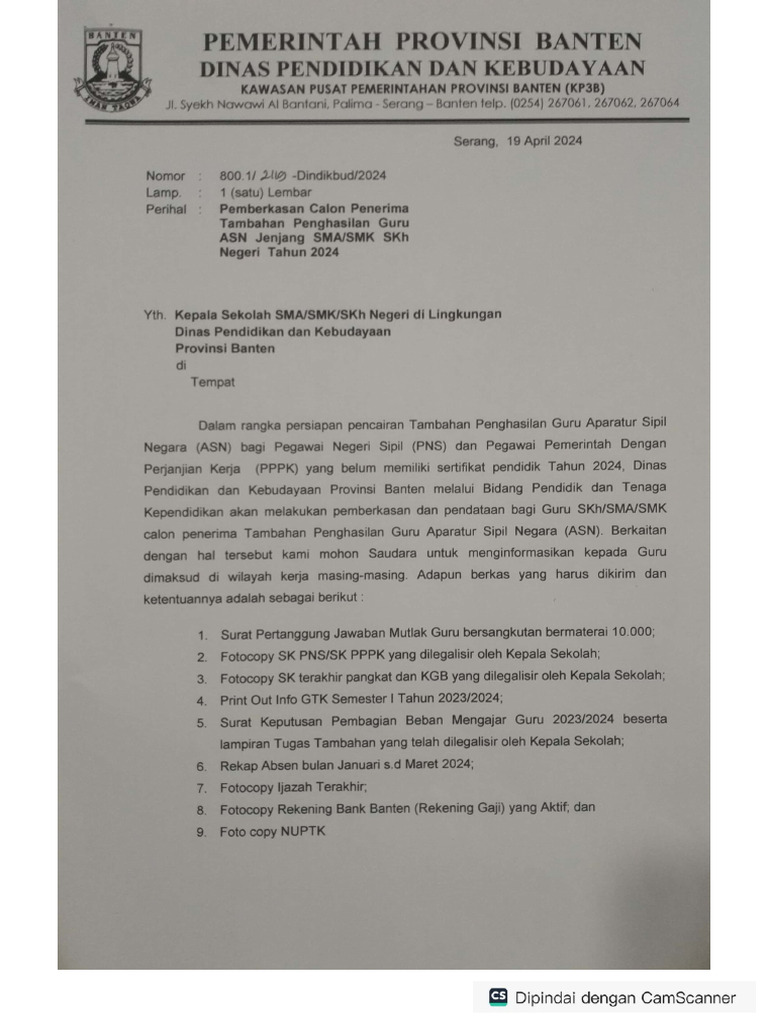 Tamsil Asn P3K | PDF