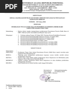 CONTOH SK PANITIA SPMB Tahun Ajaran 2025 2026 | PDF