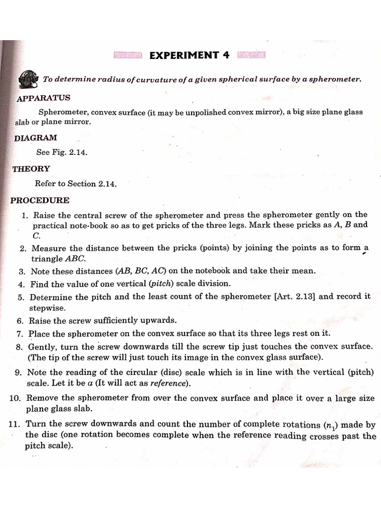 Physics experiment 1.pdf | PDF