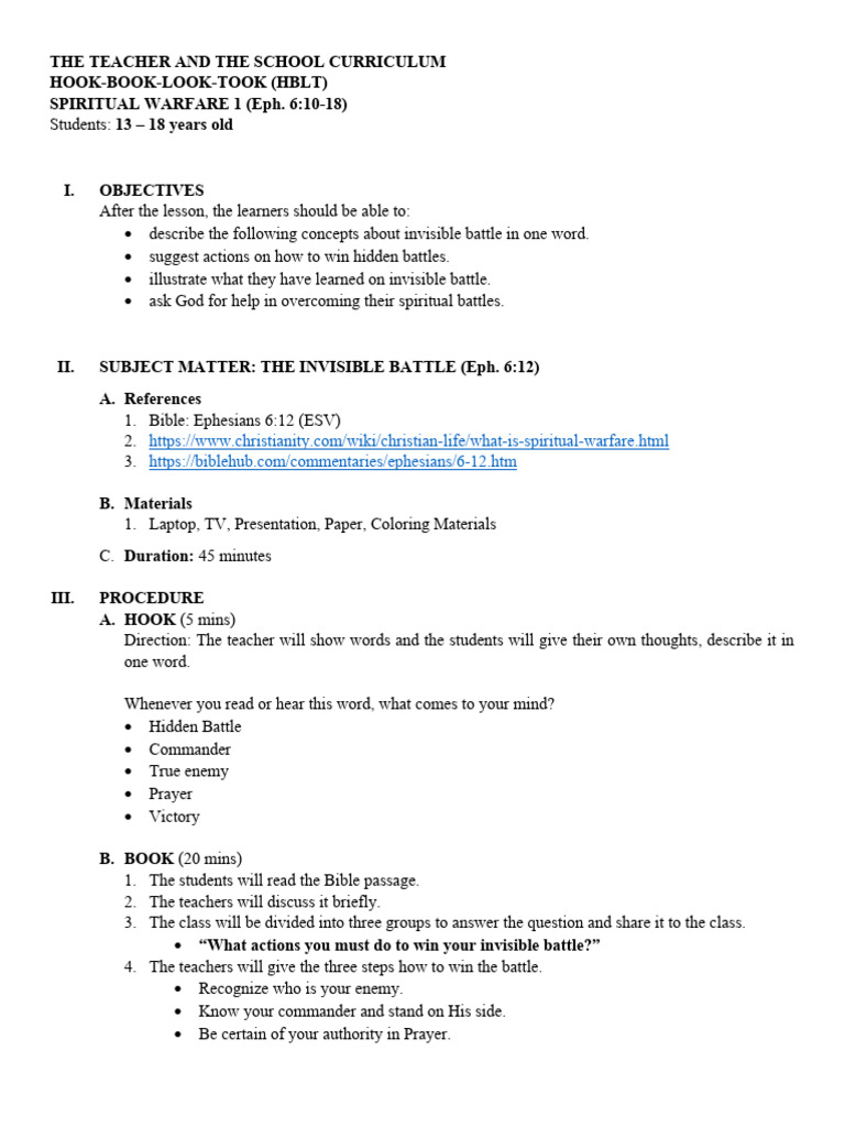 SW 1 Invisible Battle | PDF | Career & Growth | Language Arts & Discipline