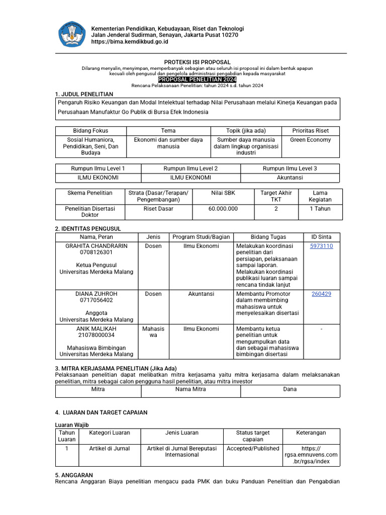 Modal Intelektual Dan Nilai Perusahaan | PDF