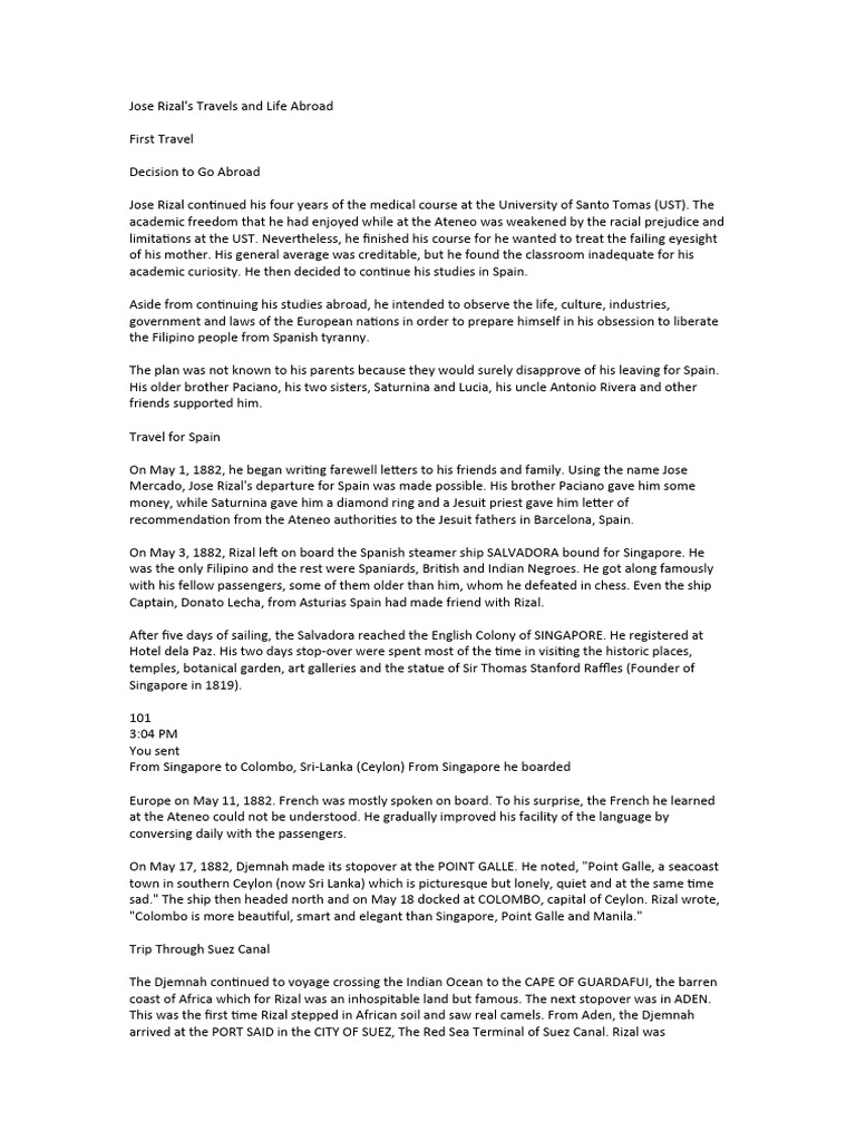 Jose Rizal | PDF | Freemasonry