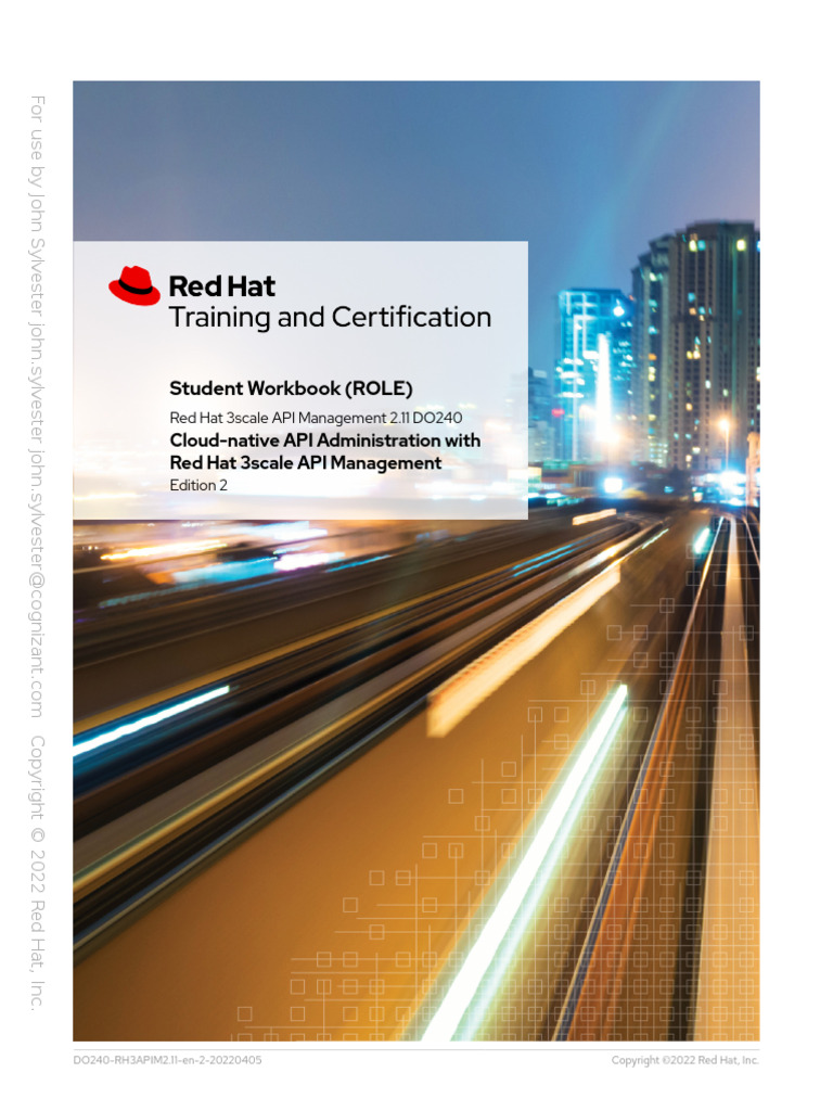 Do240 2.11 Student Guide | PDF | Computer Cluster | Computer Network