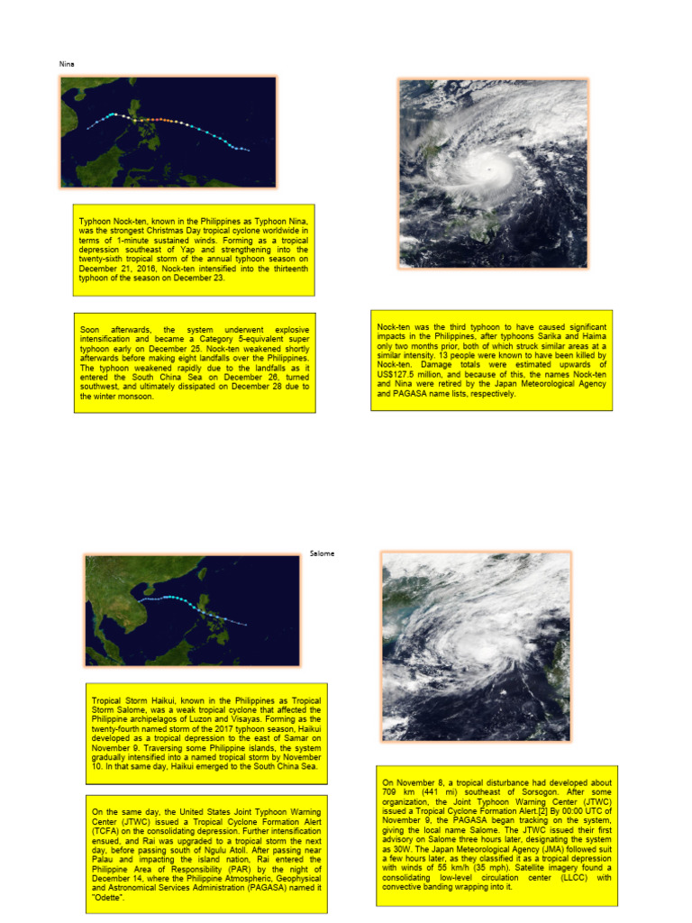 TYPHOON | PDF | Tropical Cyclones | Natural Disasters