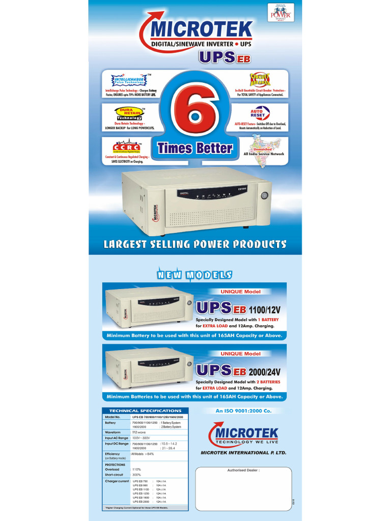 Microtek Inverter | PDF