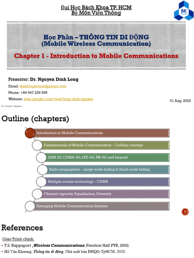 WC01-Intro Mobile Communications | PDF | Radio | High Speed Packet Access