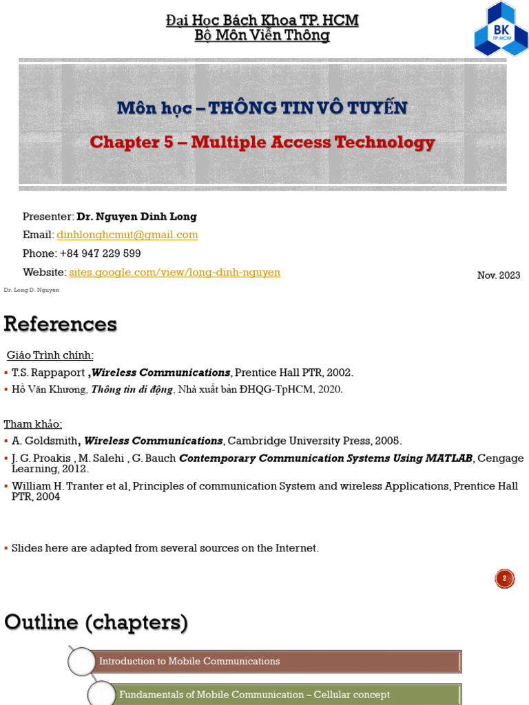WC05-Multiple Access Technique | PDF | Orthogonal Frequency Division Multiplexing | Mimo
