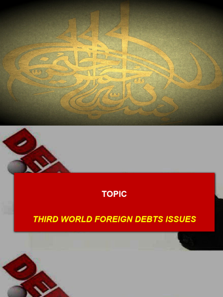 Foreign Debts Issues 09-04-23 | PDF | Debt | Loans