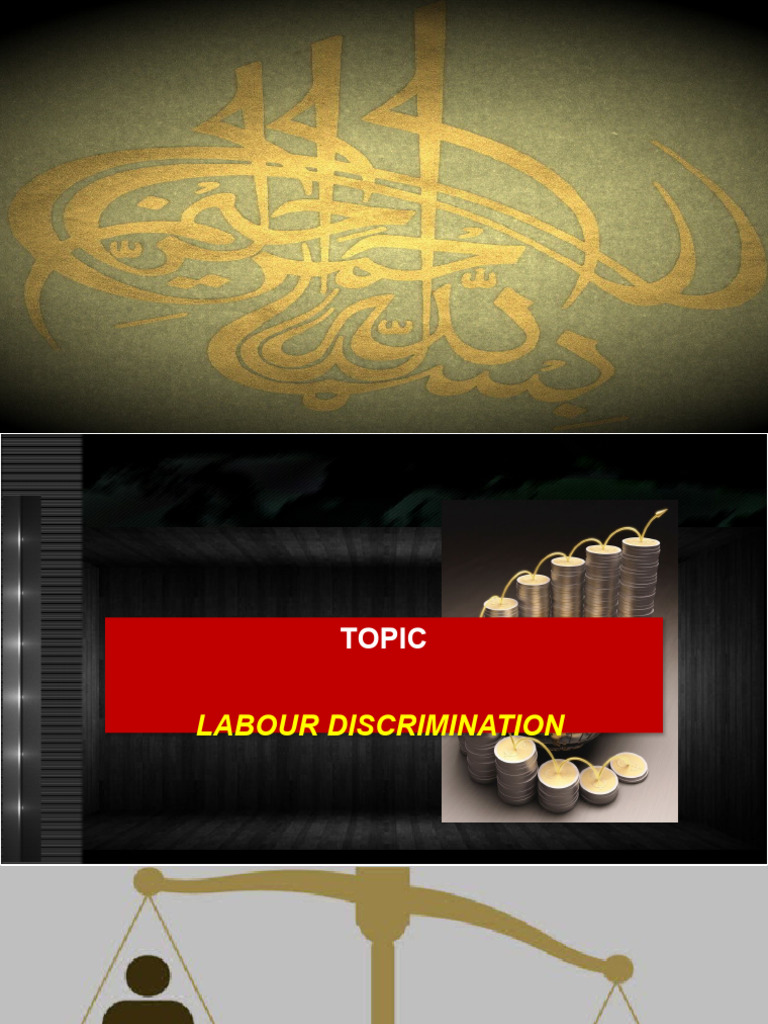 Understanding Labour Discrimination Dynamics | PDF | Labour Economics ...