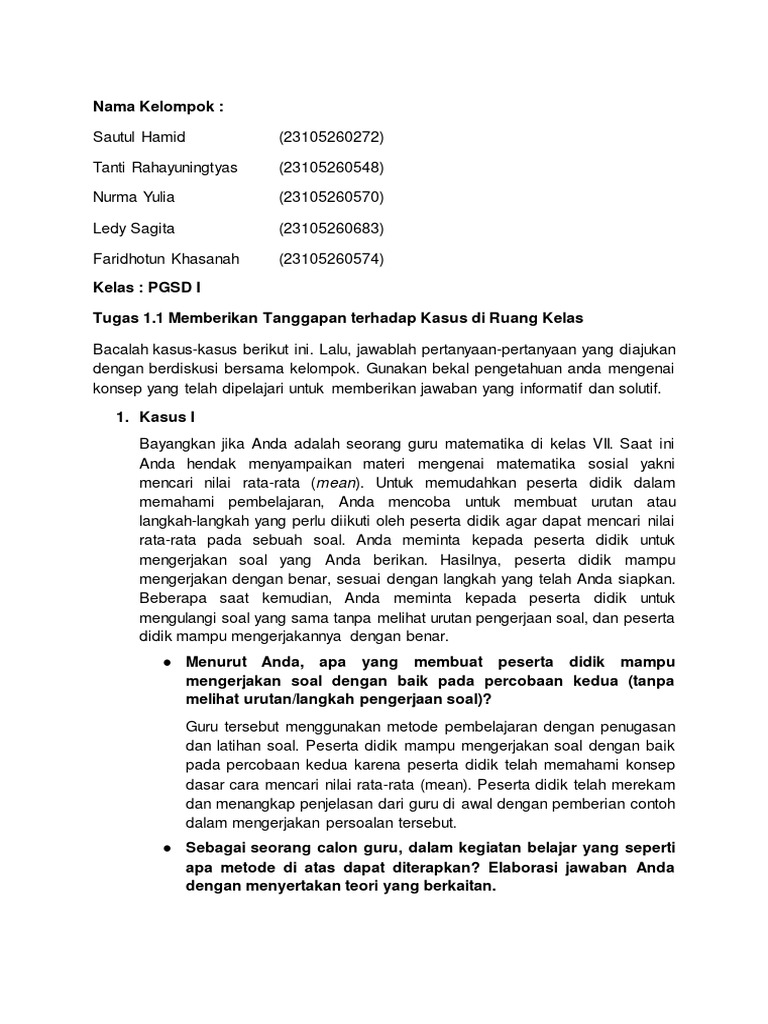 Topik 1 - Ruang Kolaborasi - Sautul Hamid | PDF | Karier & Perkembangan | Kesehatan Holistik