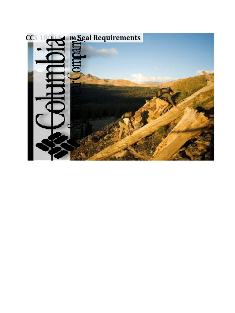 Columbia Seam Seal HD | PDF