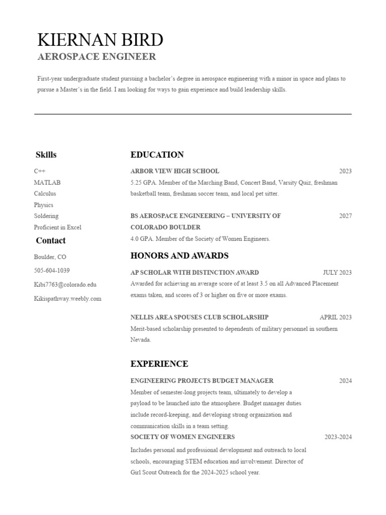 current resume | PDF
