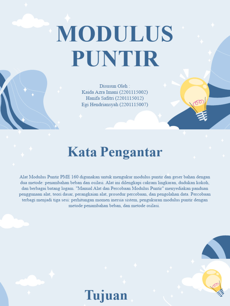 Modulus Puntir Kelompok | PDF