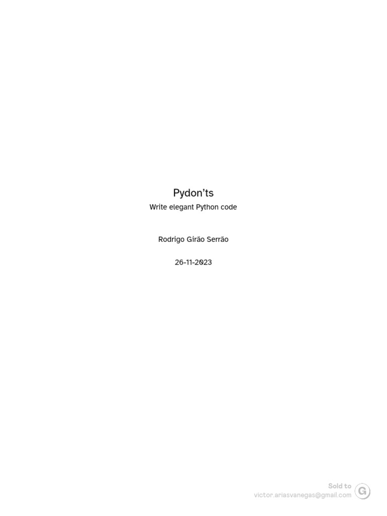 Pydonts | PDF | Computer Programming | Software Development