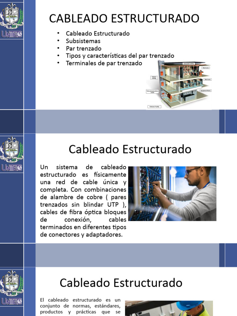 Cableado de Par Trenzado | PDF | Tecnología de información y ...