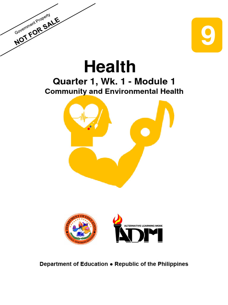 Health9 q1 Mod1 Communityandenvironmentalhealth v5 | PDF | Community | Natural Environment