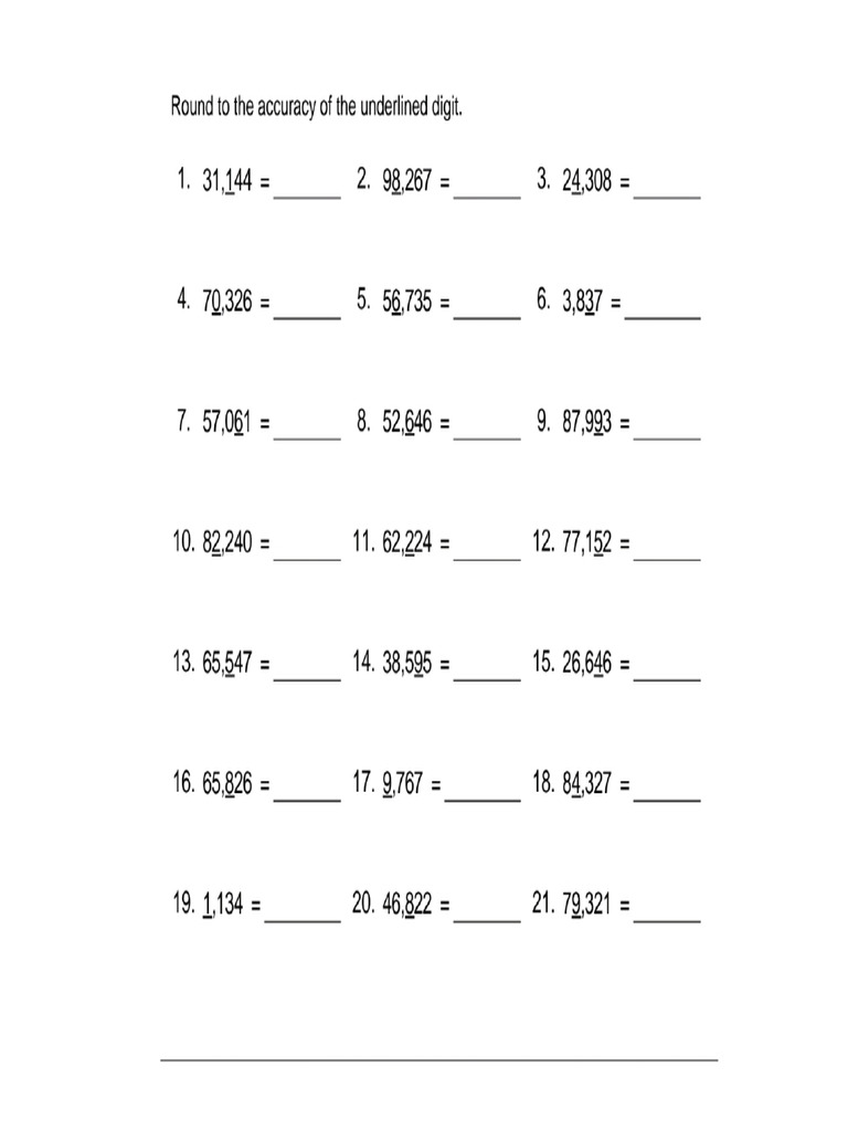 Math Quiz Grade 4 | PDF
