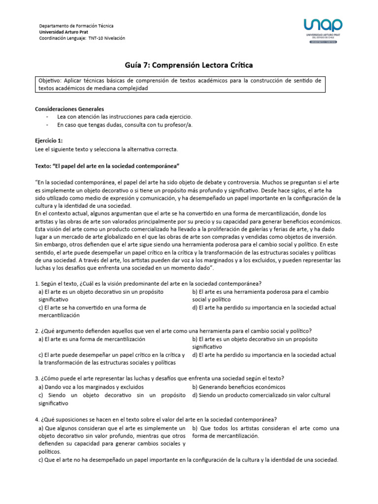 Comprensión Lectora Crítica en Educación | PDF | Sociedad | Desigualdad ...