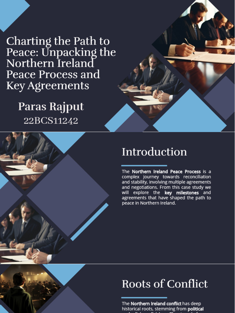 Northern Ireland Peace Process Guide | PDF