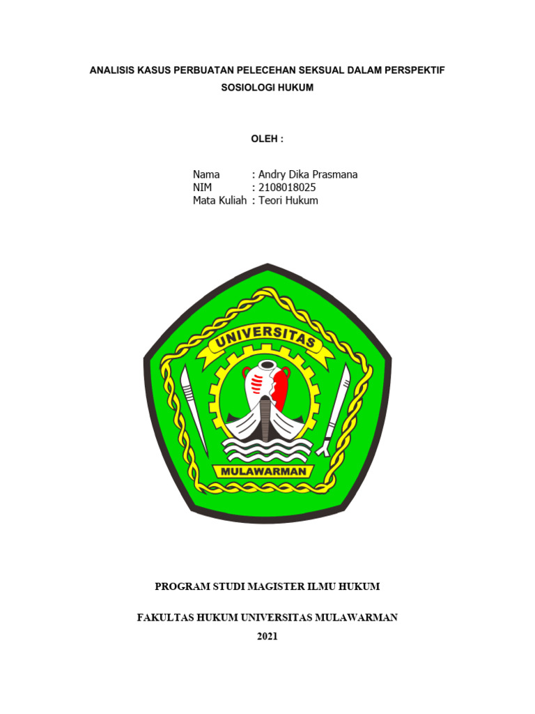 Sosiologi Hukum Andry Dika Prasmana | PDF