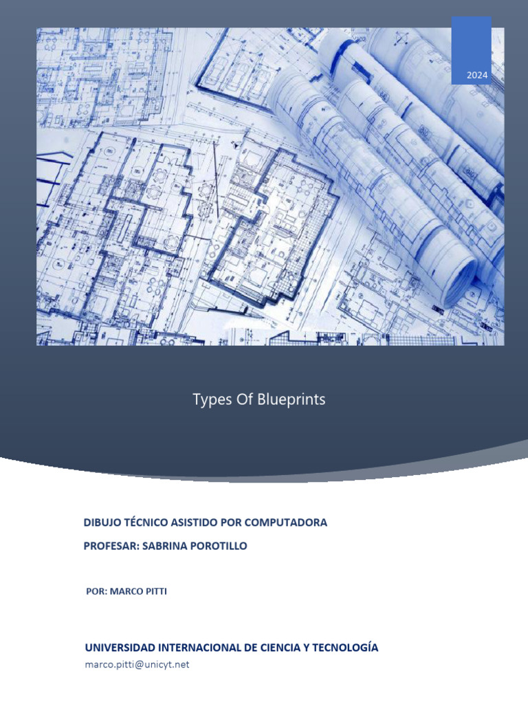Types of Architectural Blueprints Explained | PDF | 3 D Computer Graphics