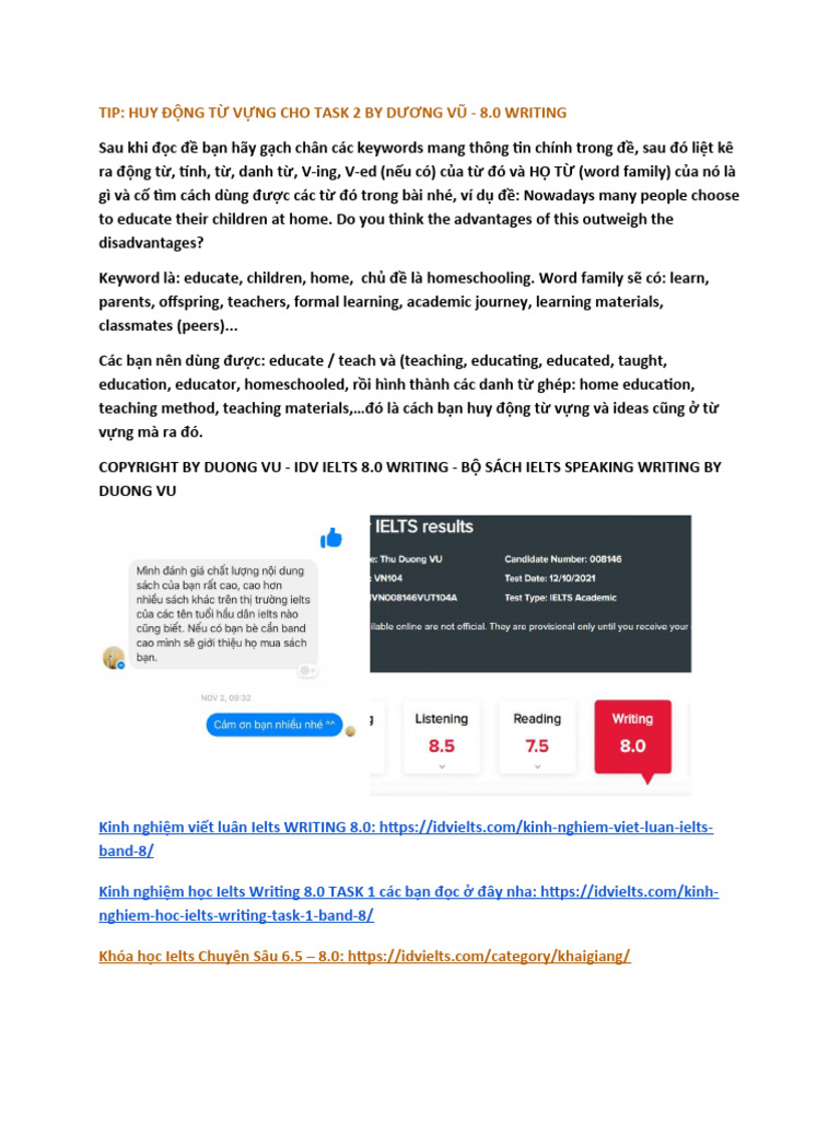 Topic Vocab 8.0 by Duong Vu Idv | PDF | Crimes | Crime & Violence