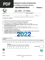 Math pp2 kcse 2024-1 | PDF