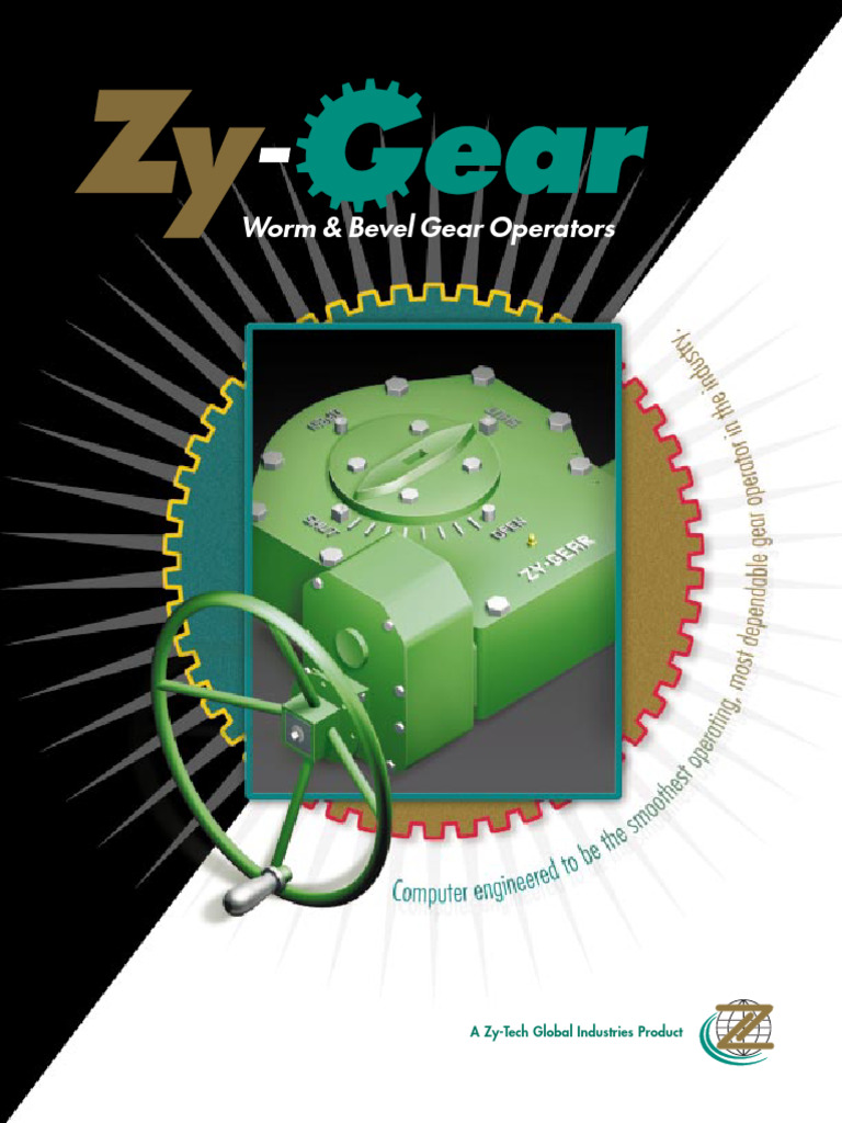 Worm & Bevel Gear Operators - Pro-Tech Valves | PDF | Gear | Screw