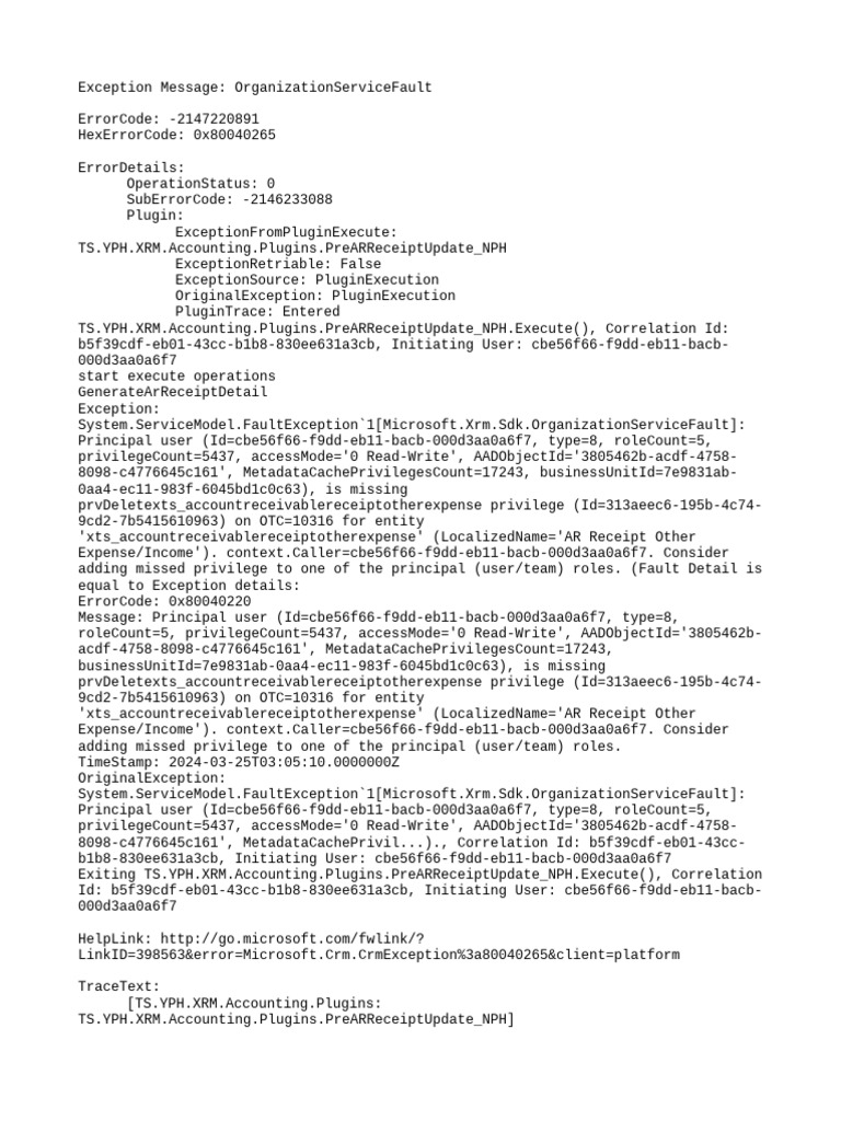 ErrorDetails - 2024-03-25T110514.195 | PDF | Computing | Software