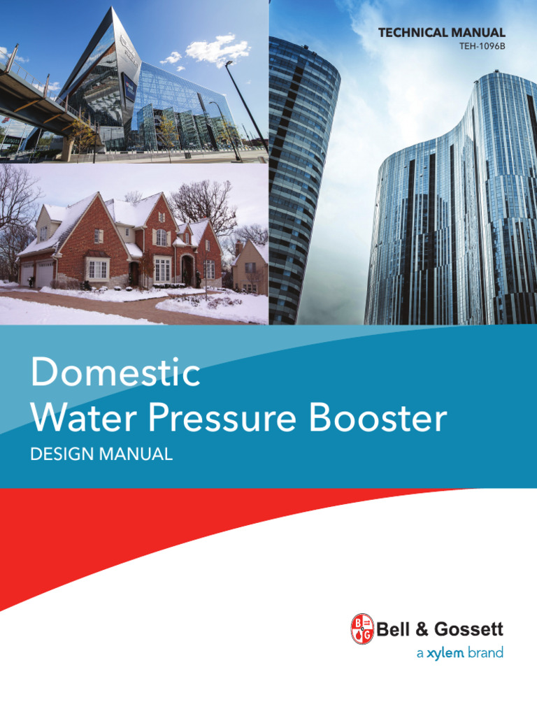 Teh 1096b Domestic Water Pressure Booster Design | PDF | Pump | Gas ...