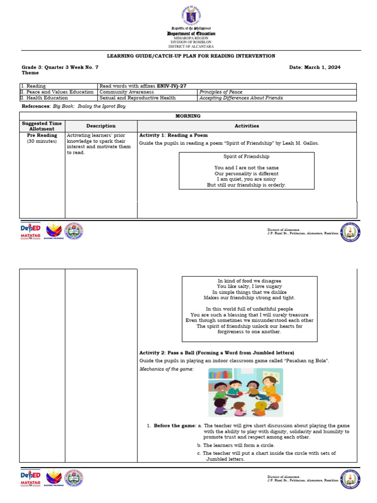 CUF-G3-Q3-W7 Leah Gallos | PDF | Learning