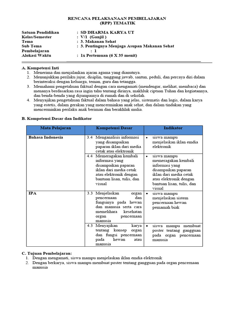 Kelas 5c Sub 3 | PDF