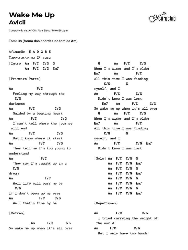 Avicii Me Acorde Letras Tumblr