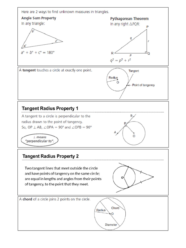 Anchors - Circle Geometry | PDF