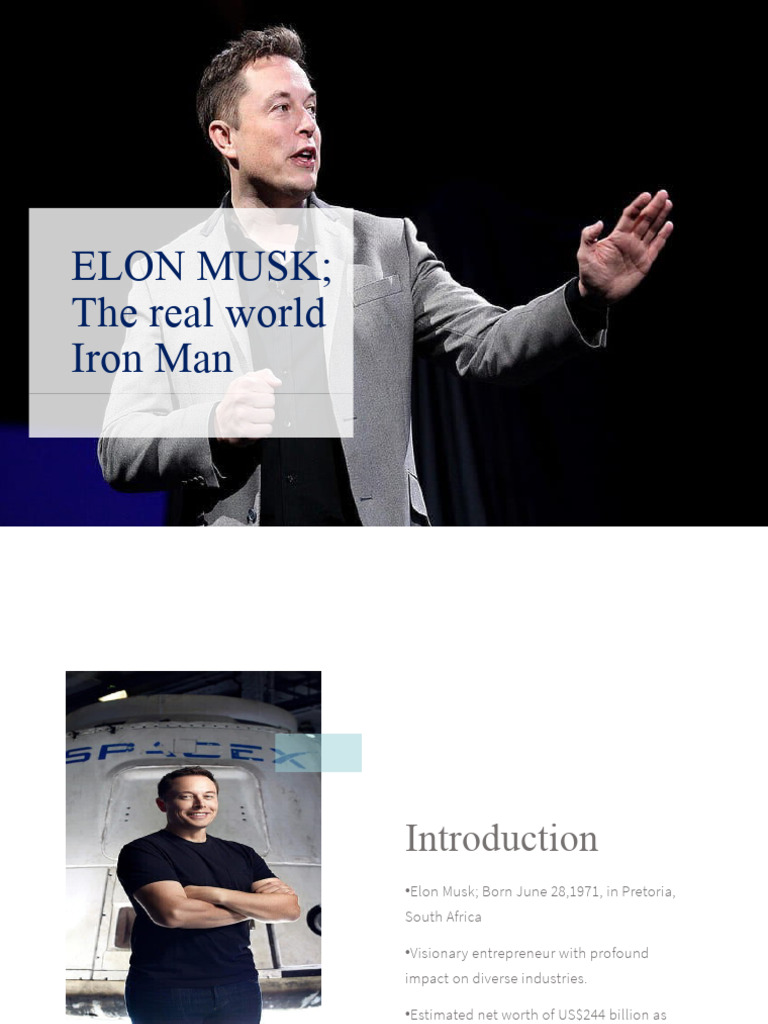 Elon Musk | PDF | Elon Musk