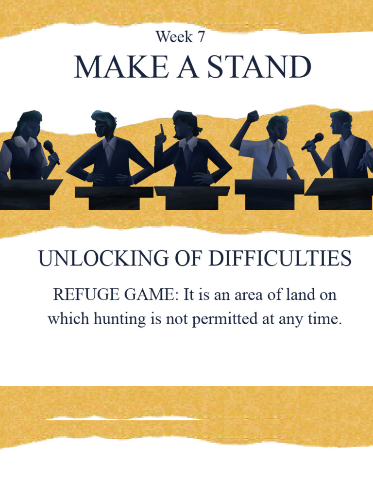 Understanding Game Refuges and Conservation | PDF | Hunting ...