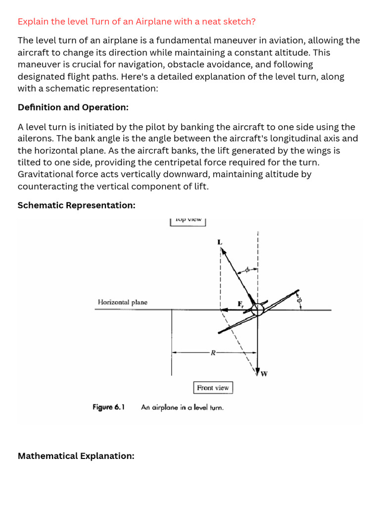 Professional Answer For A 12-Mark Question | PDF | Flight Control ...