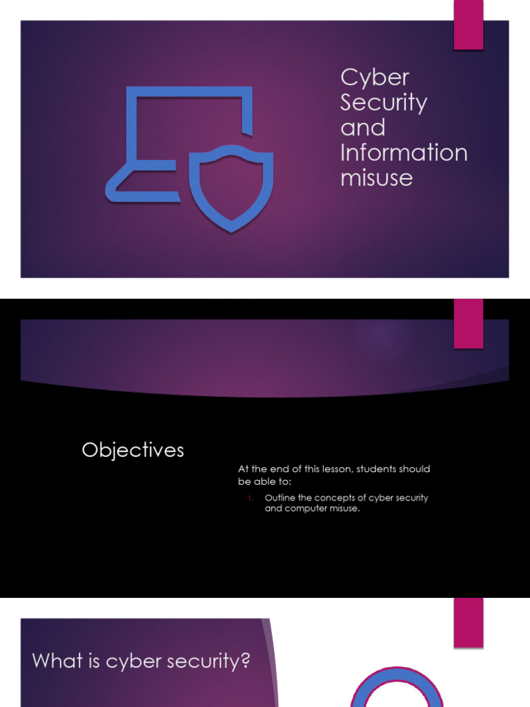 Cyber Security and Information Misuse | PDF | Security | Computer Security