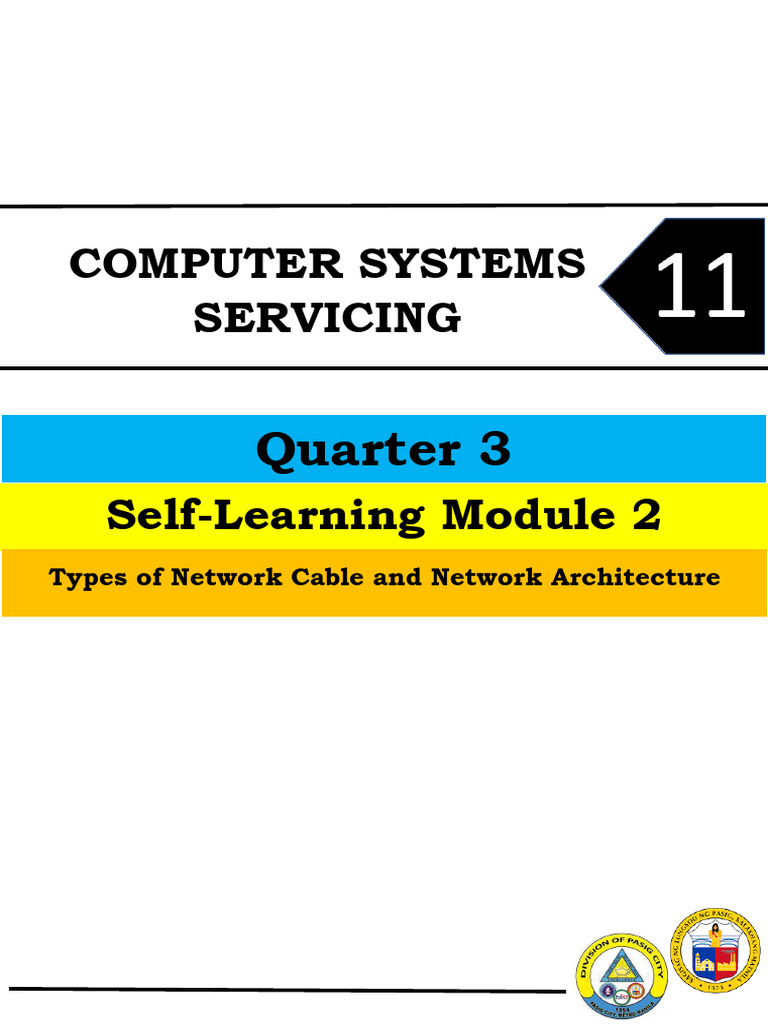 Computer Systems Servicing: Self-Learning Module 2 | PDF | Computer Network | Local Area Network