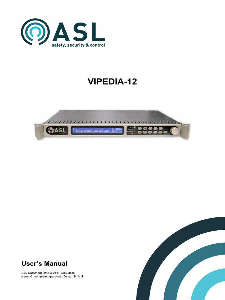VIPEDIA 12 V3.x User Manual | PDF | Electronics | Computer Engineering