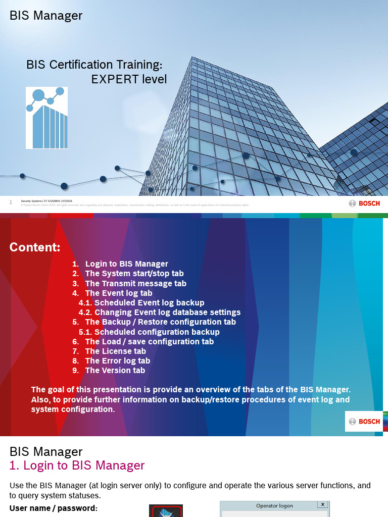 7 - BIS Manager | Download Free PDF | Databases | Backup