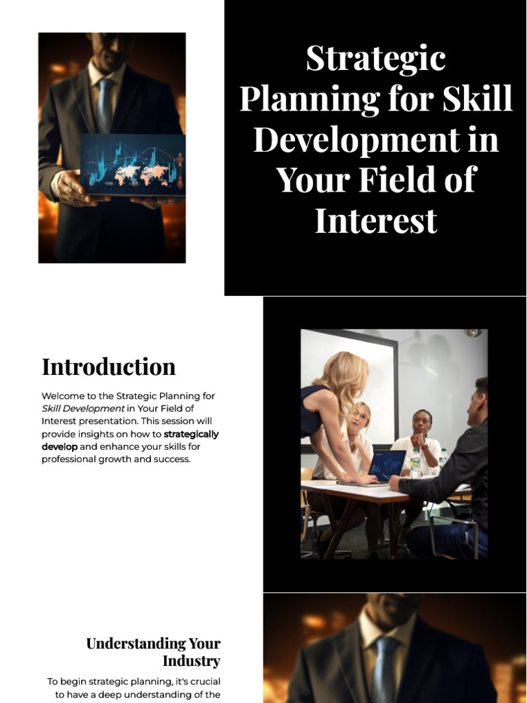 Skill Development Strategic Planning Guide | PDF | Strategic Planning ...