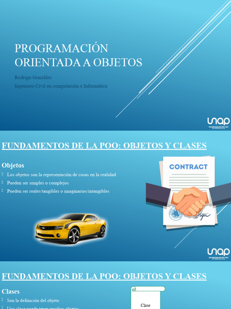 POO 1 Clases y Objetos-1 | PDF | Objeto (informática) | Constructor (Programación Orientada a ...