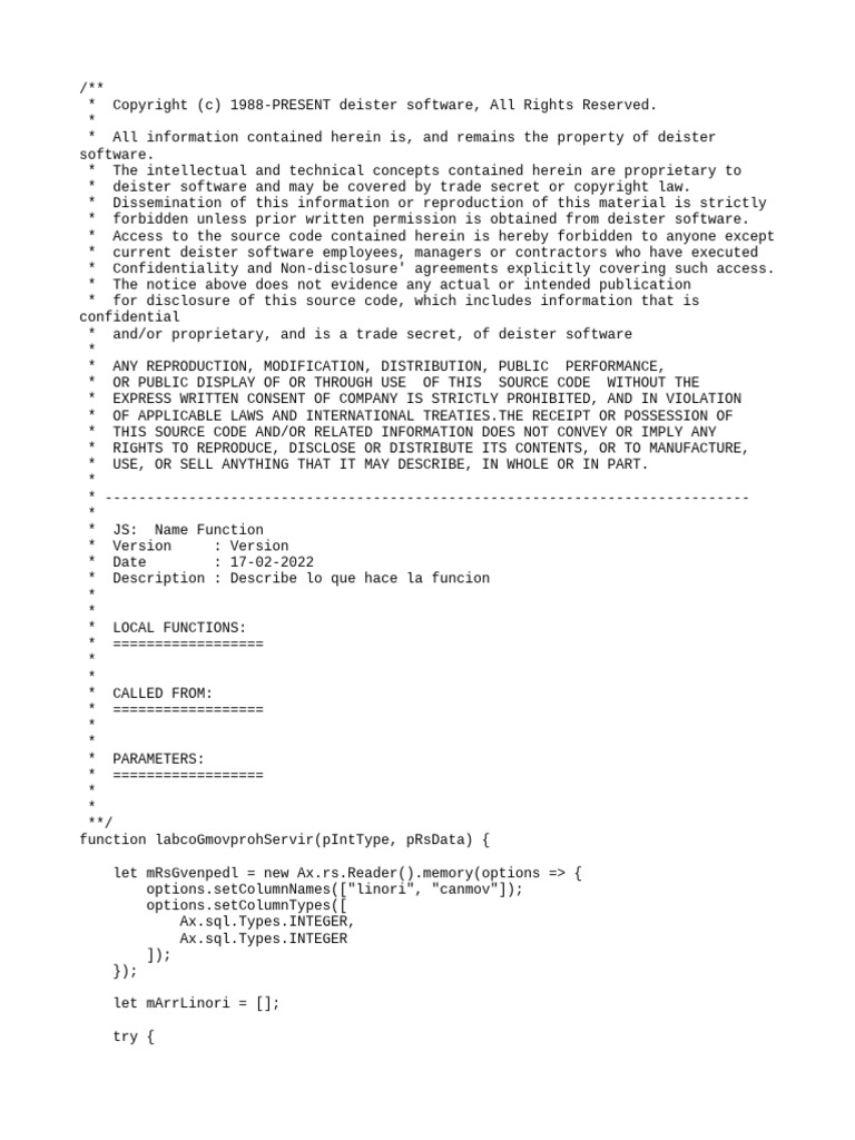 Lab Cog Mov PR Oh Servir | PDF | Proprietary Software | Source Code