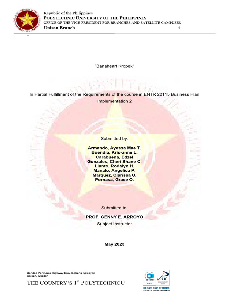 business-plan final | PDF | Marketing | Human Resource Management