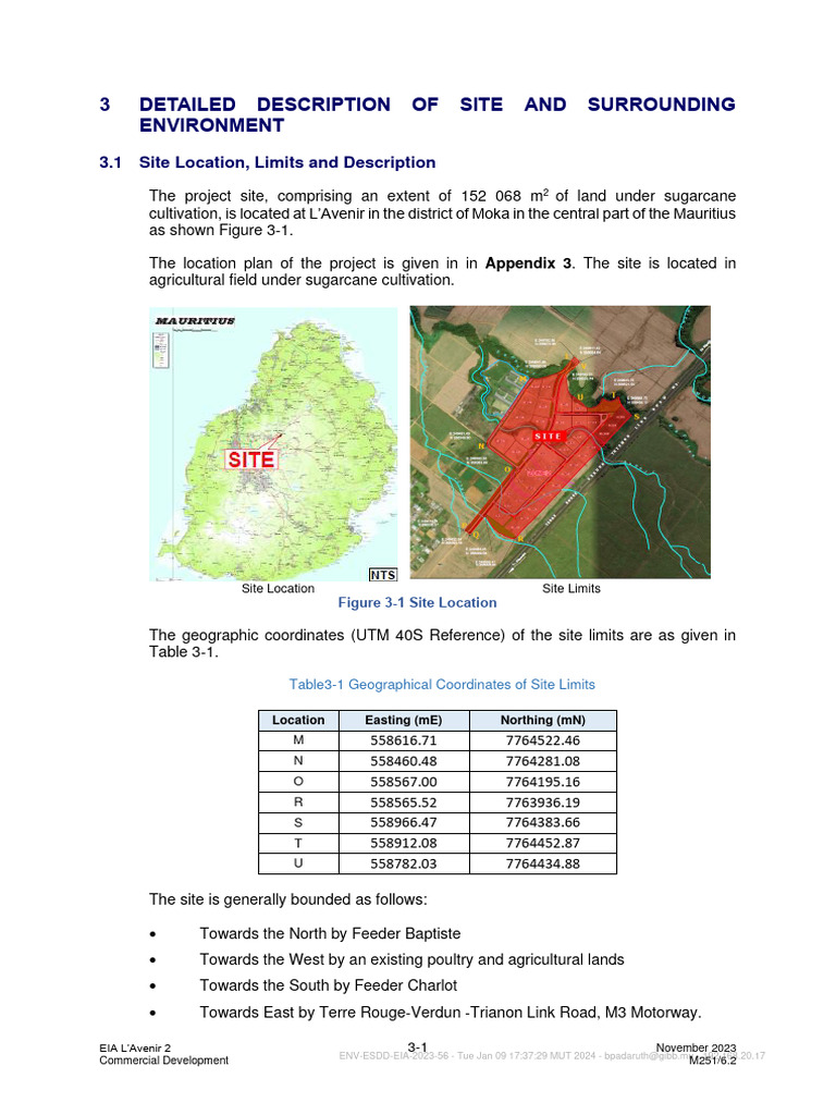 C3 Site Description | PDF