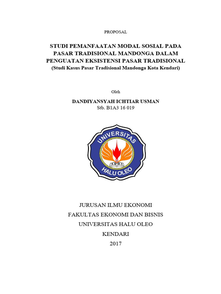 Revisi PROPOSAL DANDI | PDF | Seni