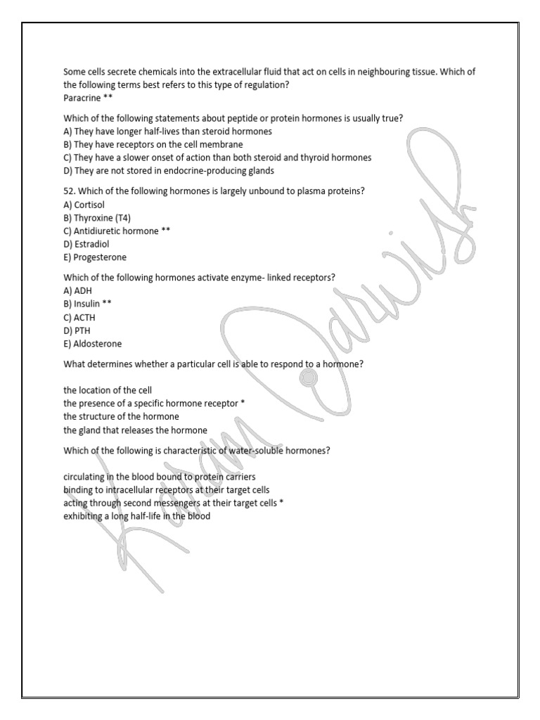 Signaling Questions Lyst7700 | PDF | Science & Mathematics