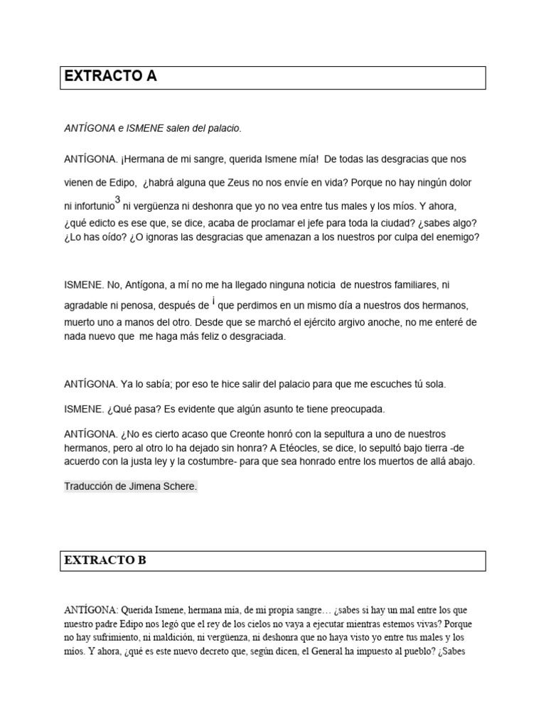 Actividad de Aprendizaje 4-Fragmentos de Traducciones de Antígona | PDF ... Actividad de Aprendizaje 4-Fragmentos de Traducciones de Antígona | PDF ...